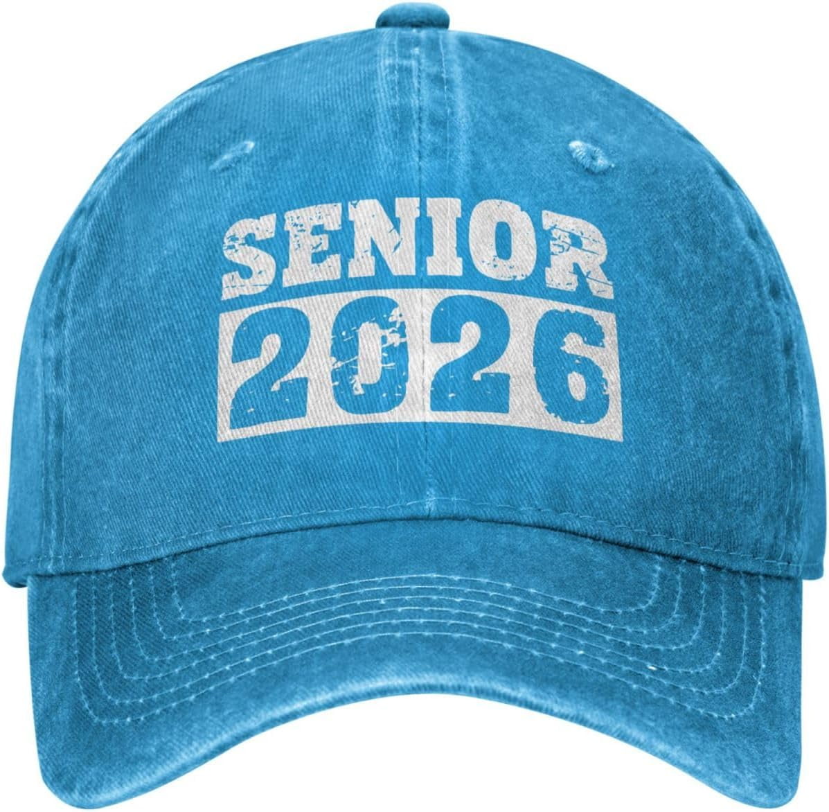 Class of 2026 Senior Cap – Denim Style Graduation Party Hat for Teens ...
