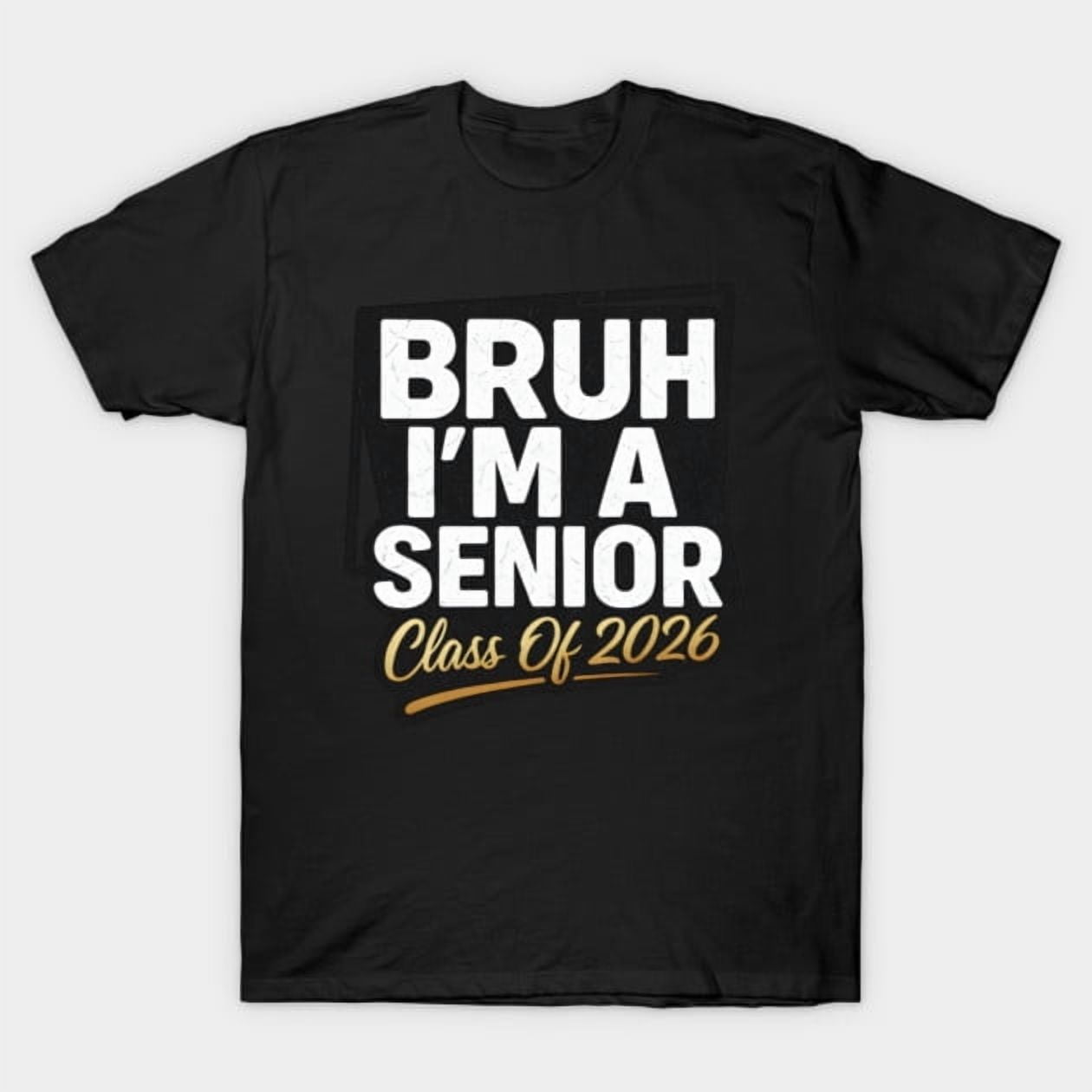 Class of 2026 Senior Casual Fun School Spirit Design Unisex T-Shirt ...