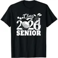 Class of 2026 Senior Golfer Graduation Golf Player Grad Unisex T-Shirt ...