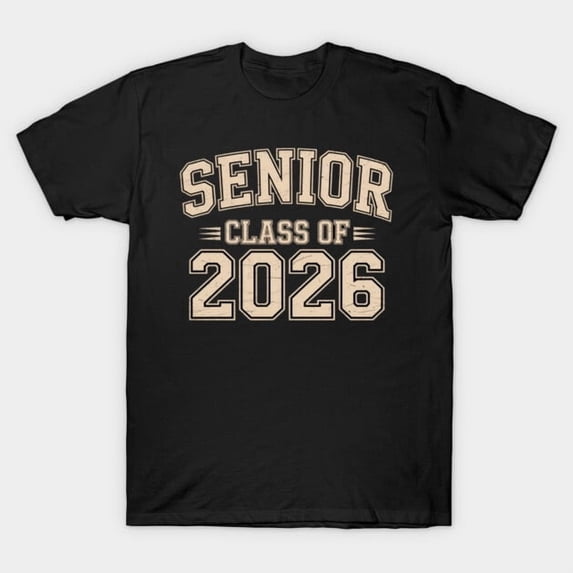 Class of 2026 Senior Graduation Dynamic Pride Design Unisex T-Shirt ...