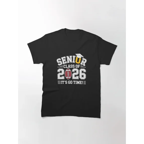 Class of 2026 Senior Year Football Player Graduation School Sport ...