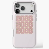 Class of 2026 Varsity Letter Patch Design iPhone Case 17 11 12 13 14 15 ...