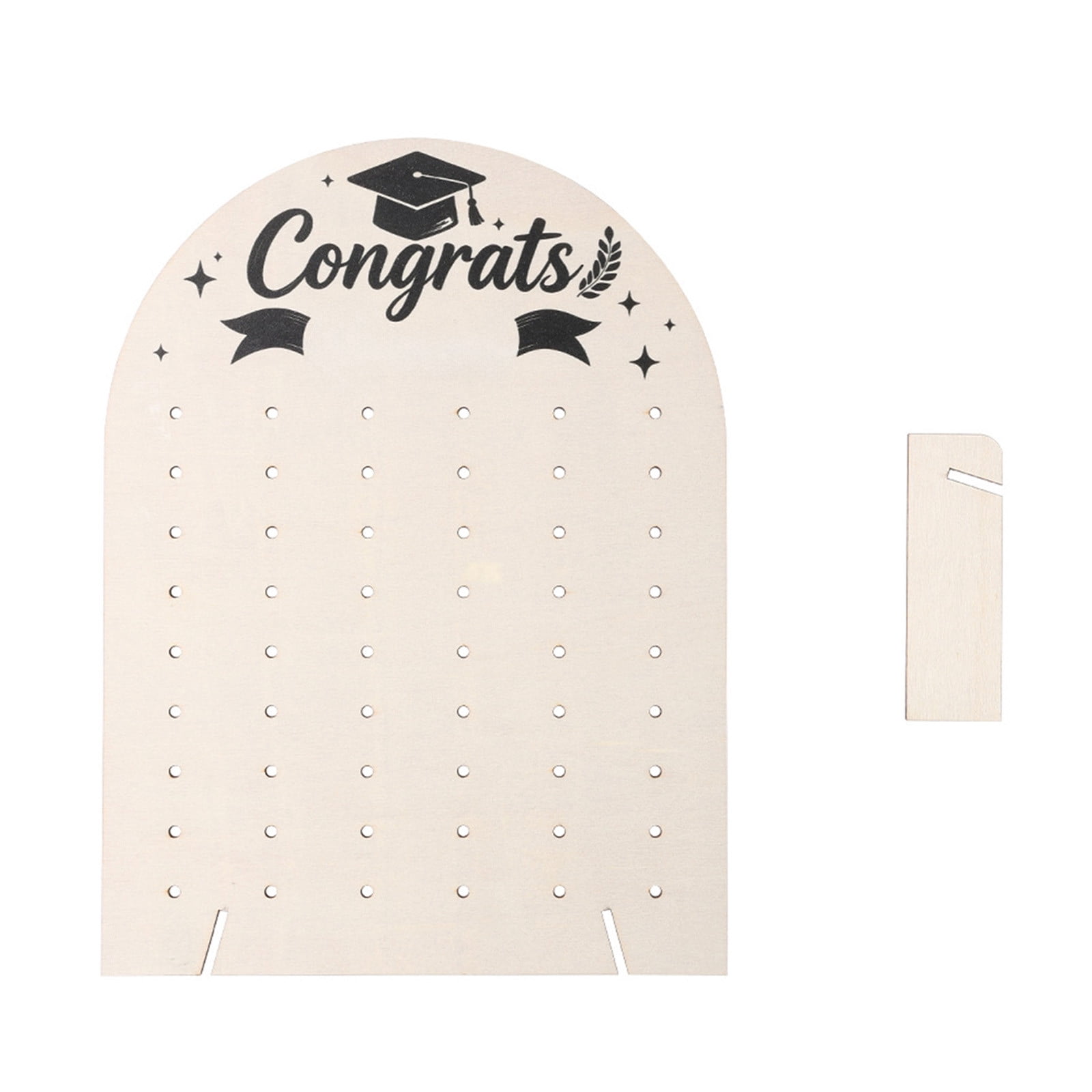 Class of 2026 Wood Candy Stand with Large Surface, for Party Sweets ...