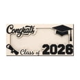 Class of 2026 Wooden Graduation Money Holder, Cash Gift Envelope Box ...