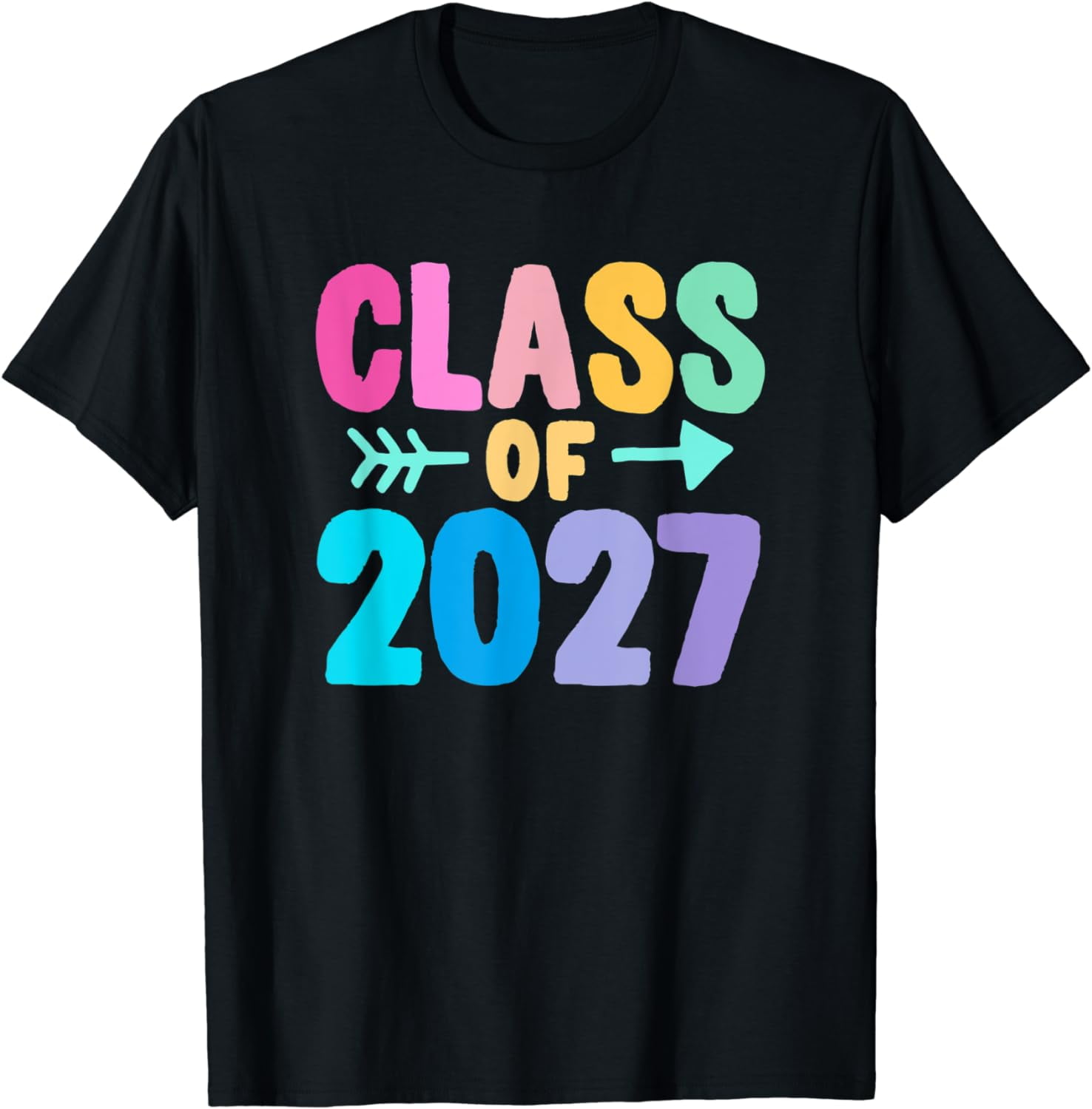 Class of 2027 Graduation Grow With Me T-Shirt - Walmart.com