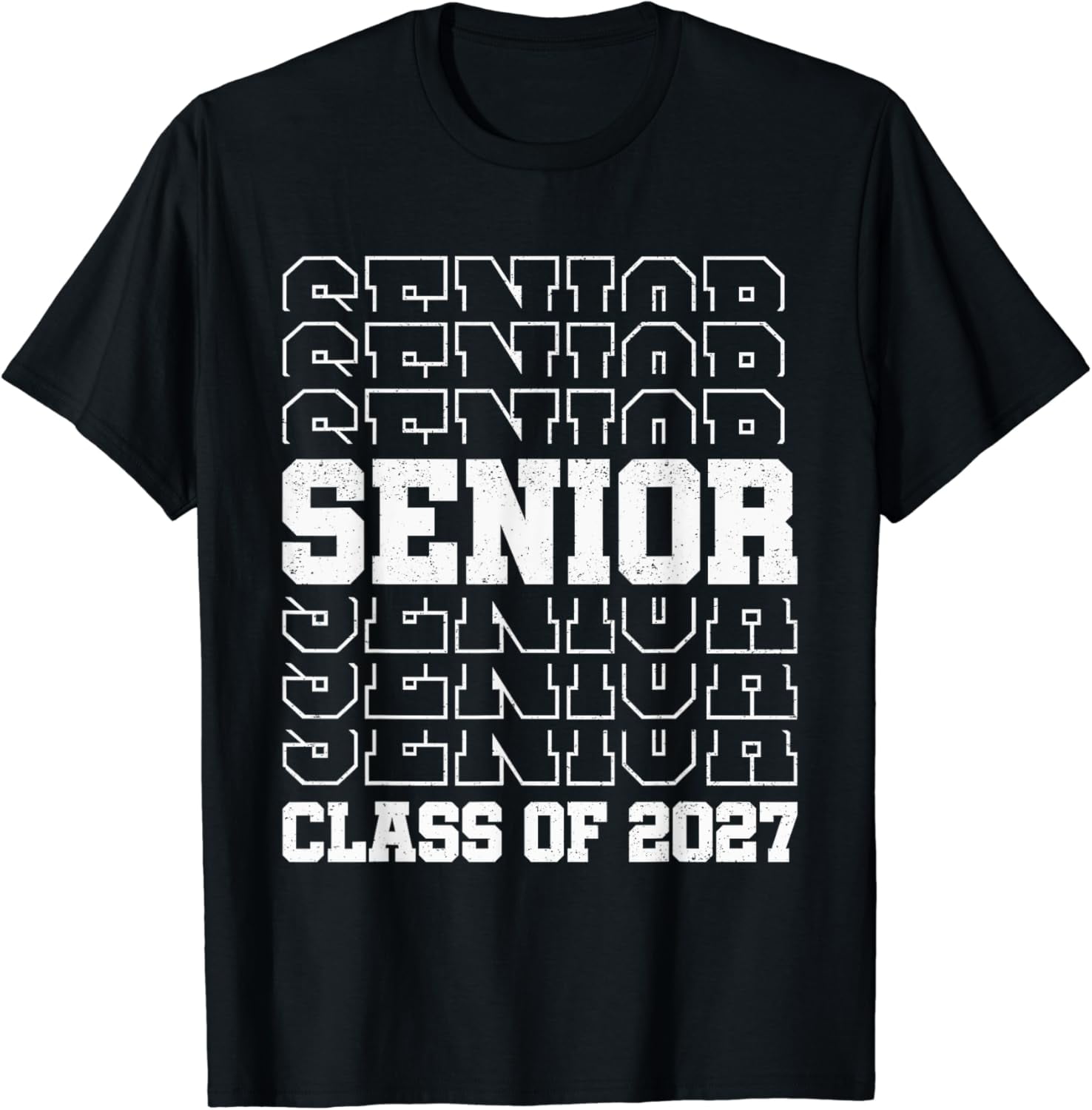 Class of 2027 Shirt School Senior Year Graduation 2027 T-Shirt mens t ...