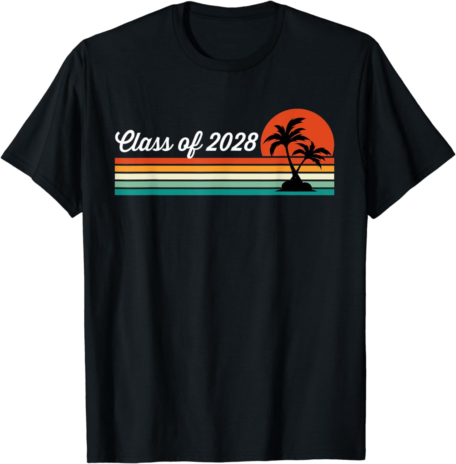 Class of 2028 Black T-Shirt - Walmart.com