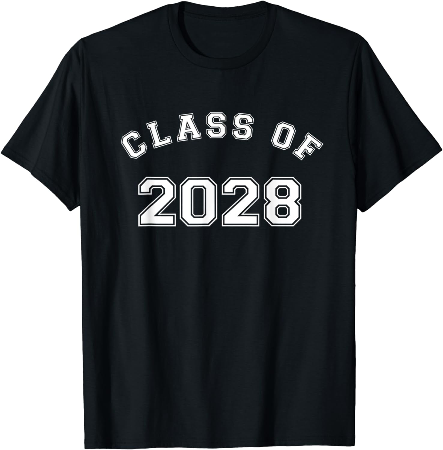Class of 2028 T-Shirt Black Tee - Walmart.com