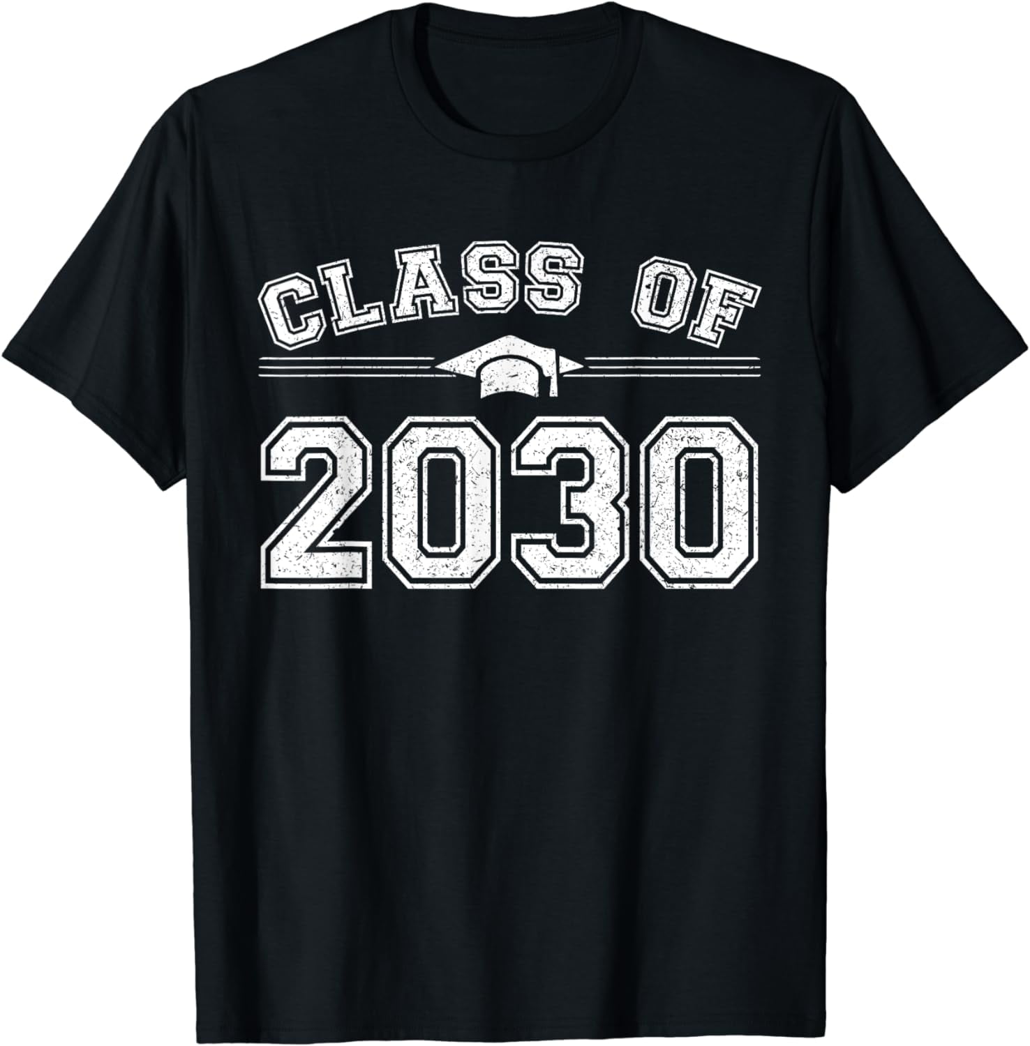Class of 2030 First Day of School Graduate 2030 Grow With Me T-Shirt ...