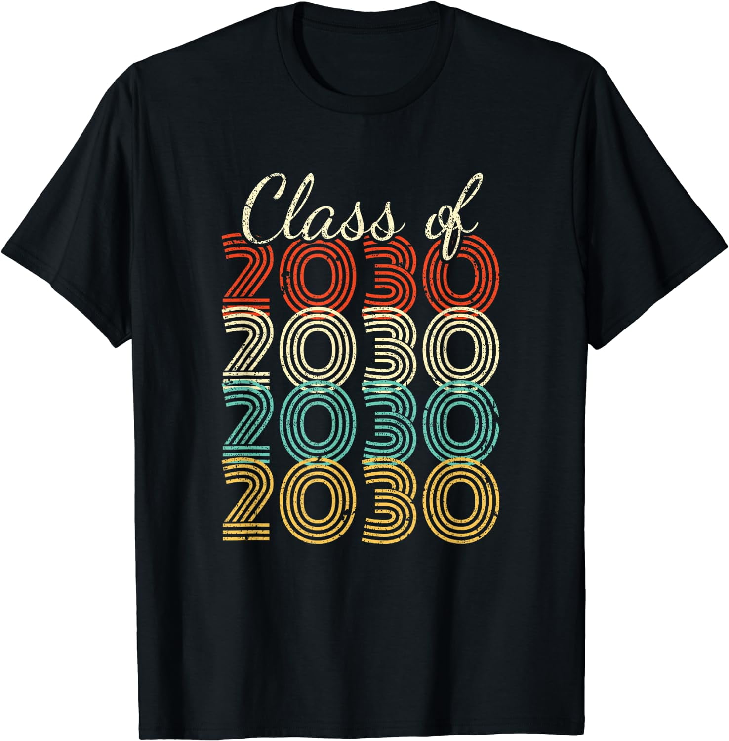 Class of 2030 Senior 2030 Graduation T-Shirt - Walmart.com
