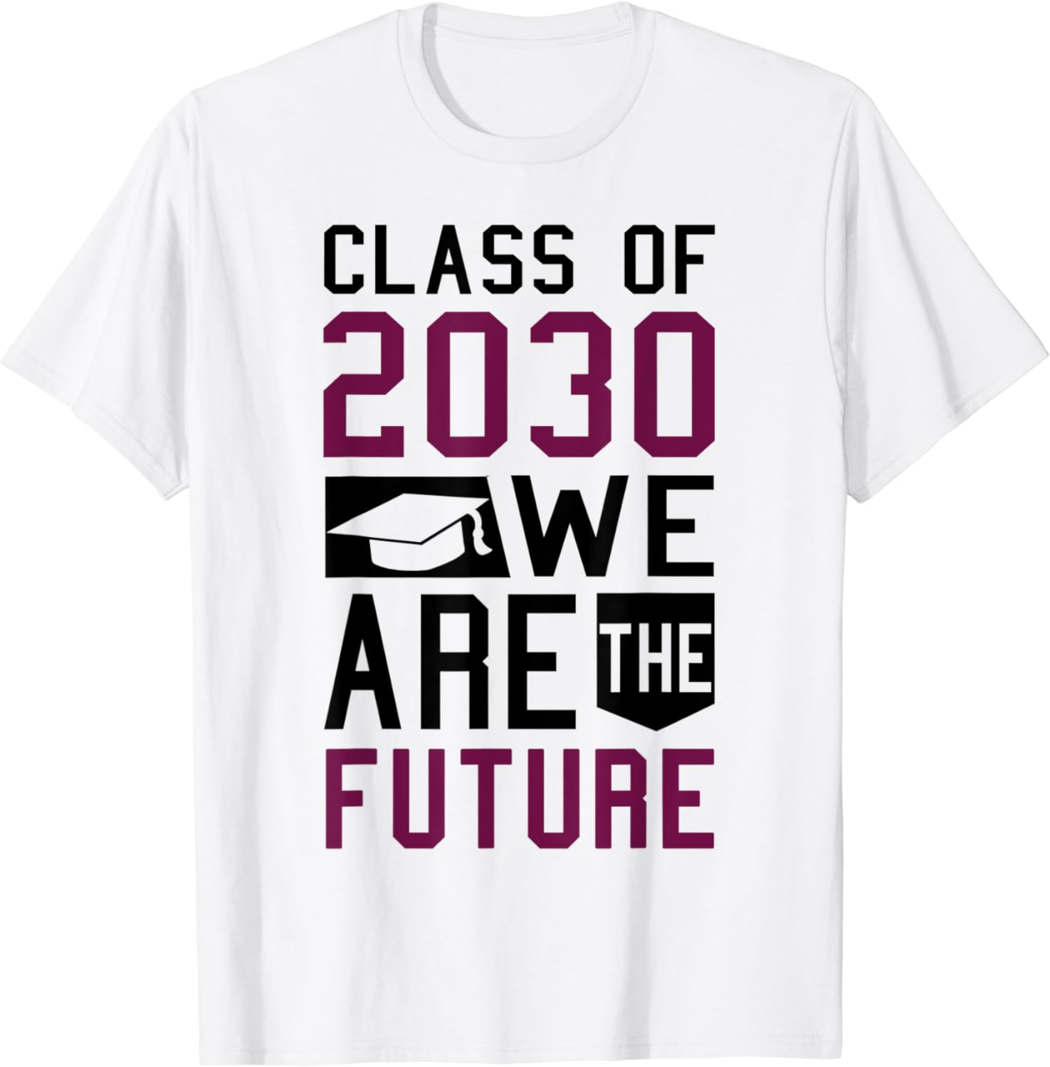 Class of 2030 We are the Future Kids Graduation T-shirt - Walmart.com