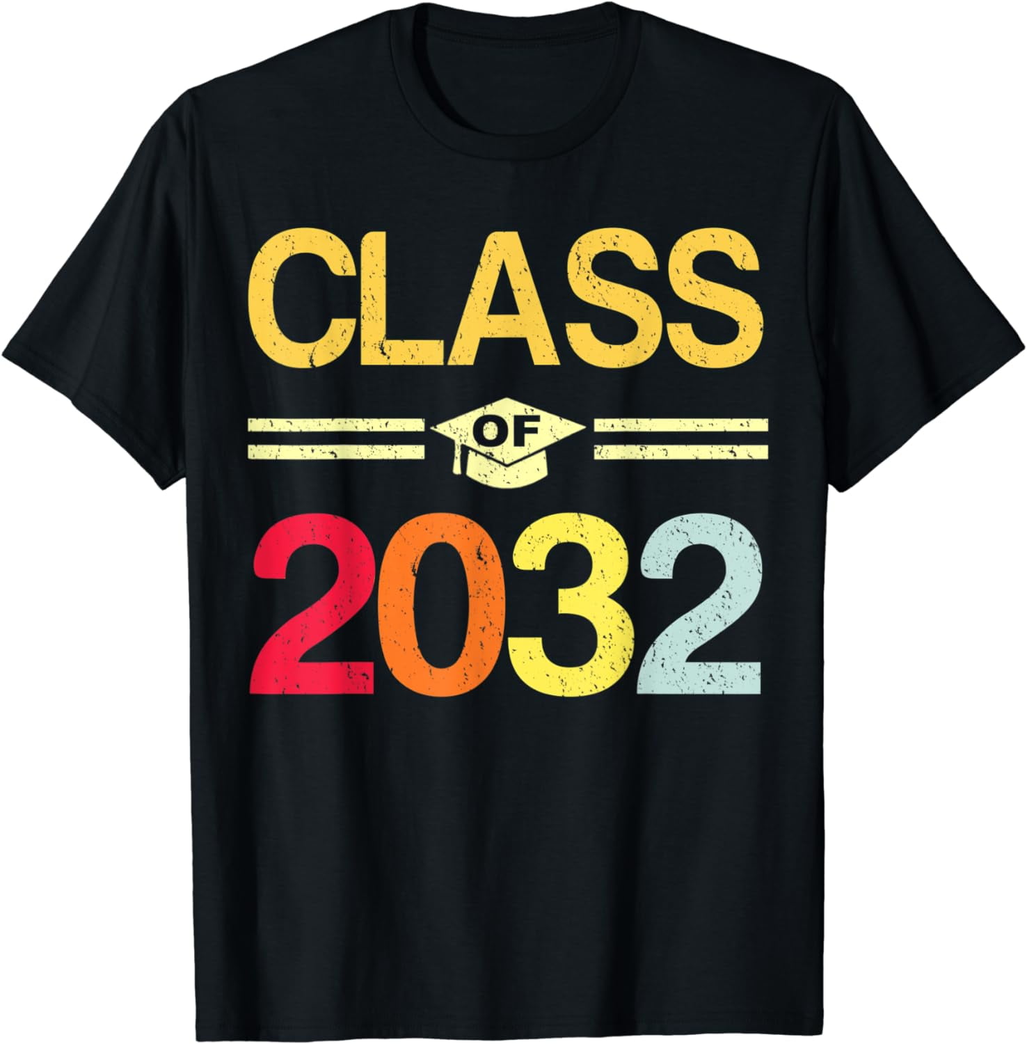 Class of 2032 First Day of School Grow With Me Tshirt T-Shirt Tee ...