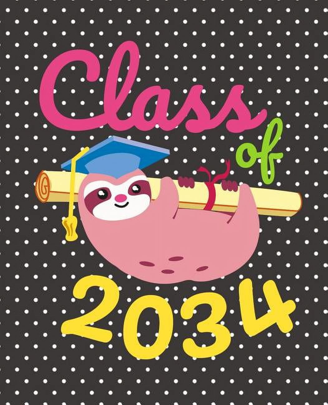 Class of 2034: Cute Sloth Gift Composition Notebook (Paperback ...