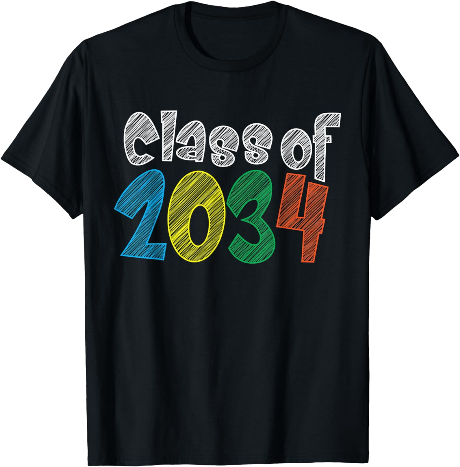 Class of 2034 - First Day of School T-Shirt - Walmart.com