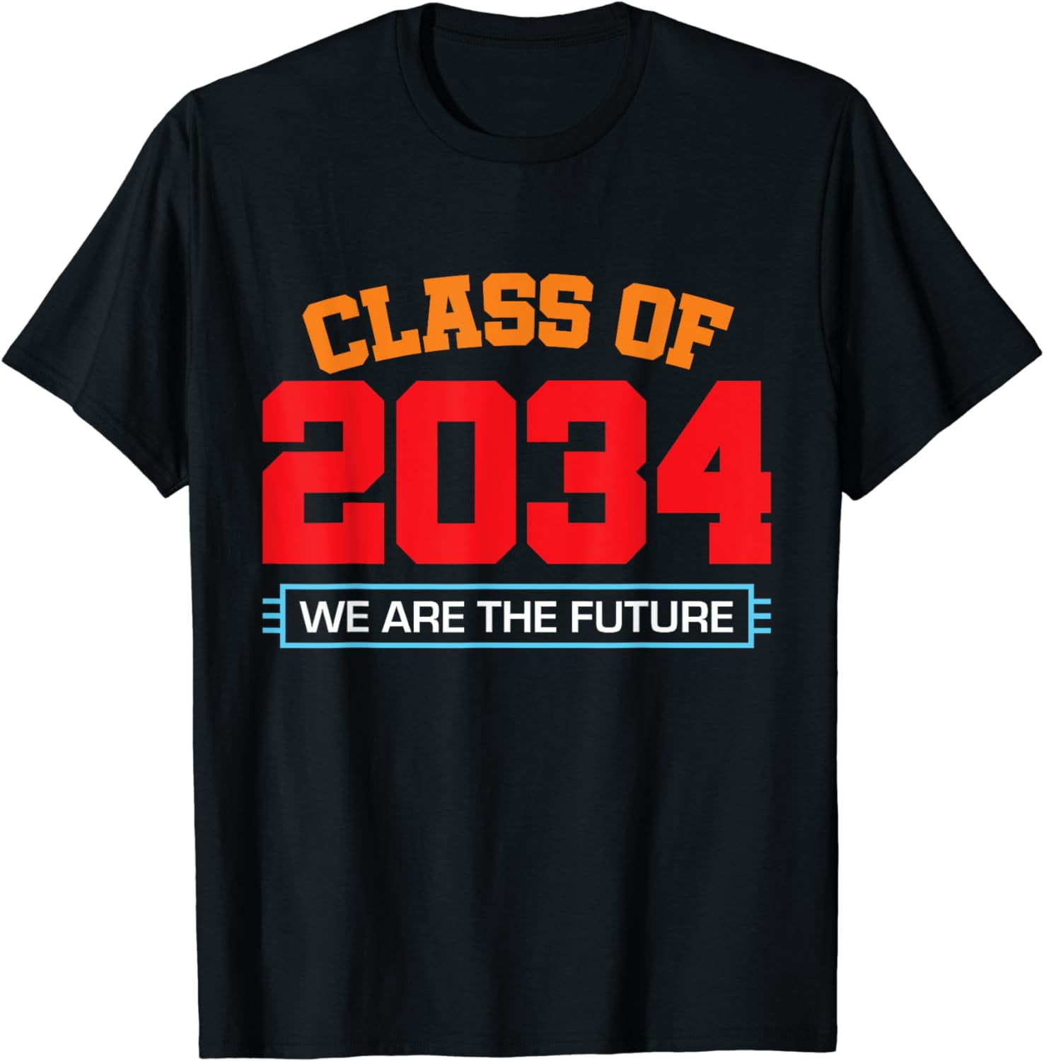 Class of 2034 Shirt Preschool Grow with Me Graduation 2034 T-Shirt ...