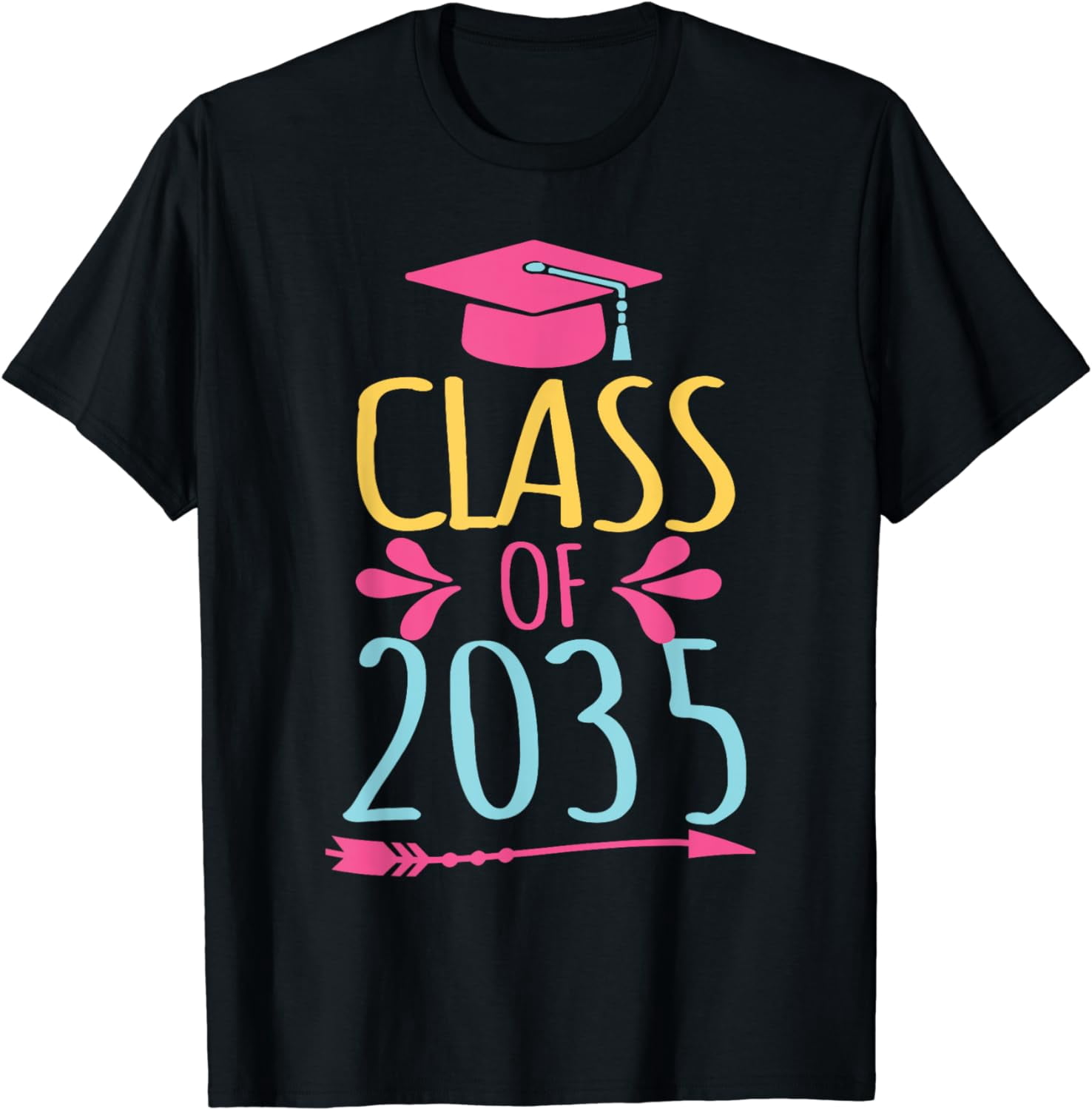 Class of 2035 Shirts | Kindergarten First Day of School T-Shirt ...