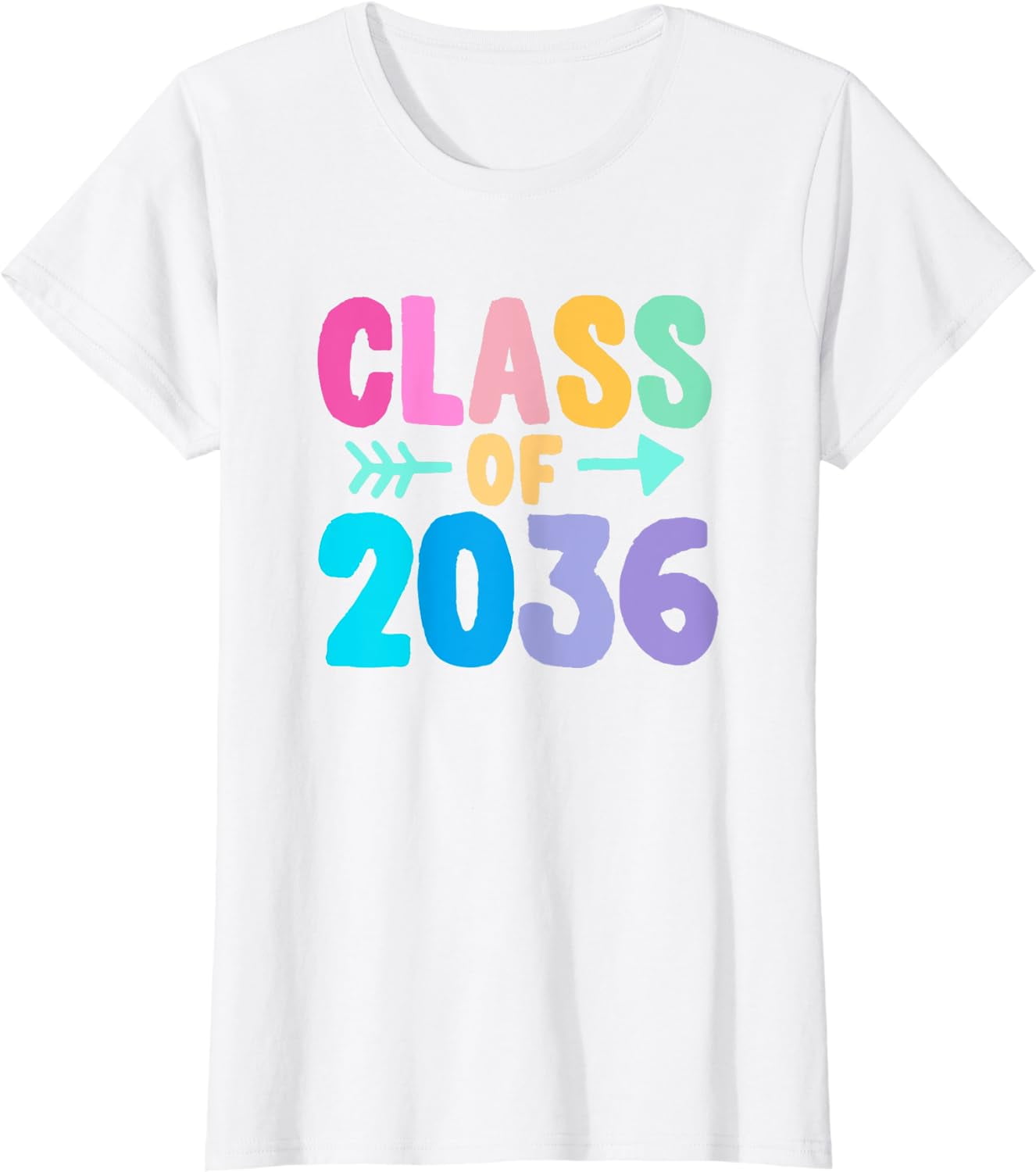 Class of 2036 Graduation Grow With Me T-Shirt - Walmart.com