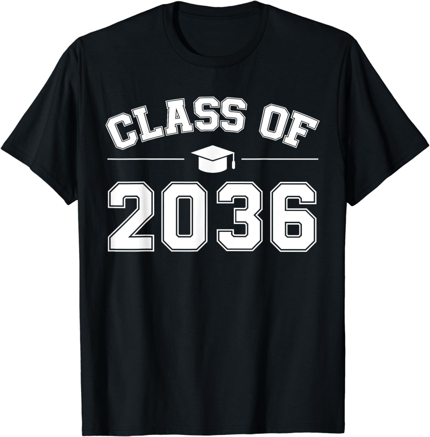 Class of 2036 Grow With Me First Day of School Graduation T-Shirt ...