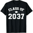 Class of 2037 Grow With Me First Day of School Graduation T-Shirt ...
