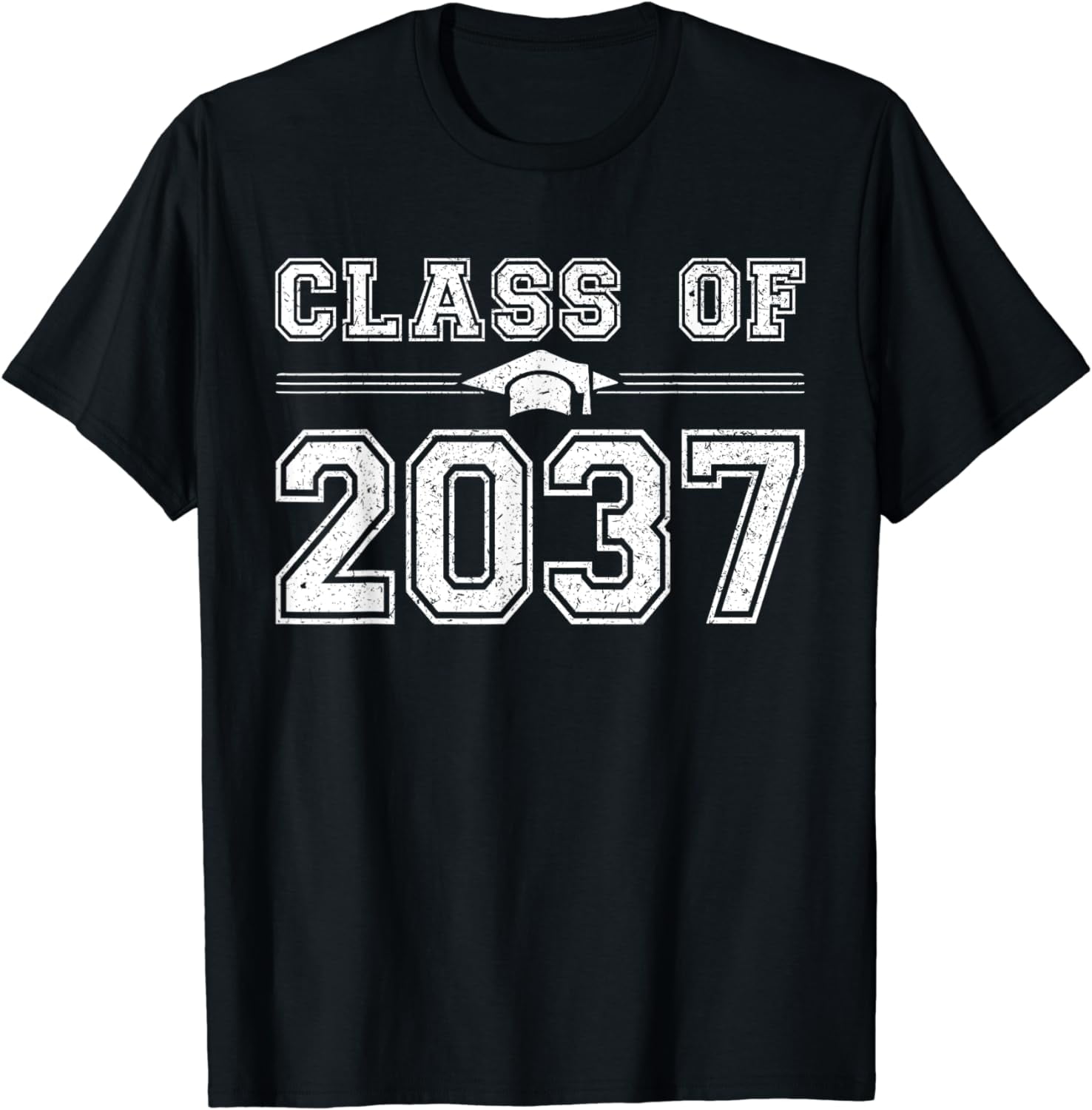 Class of 2037 Grow With Me Graduate 2037 First Day of School T-Shirt ...
