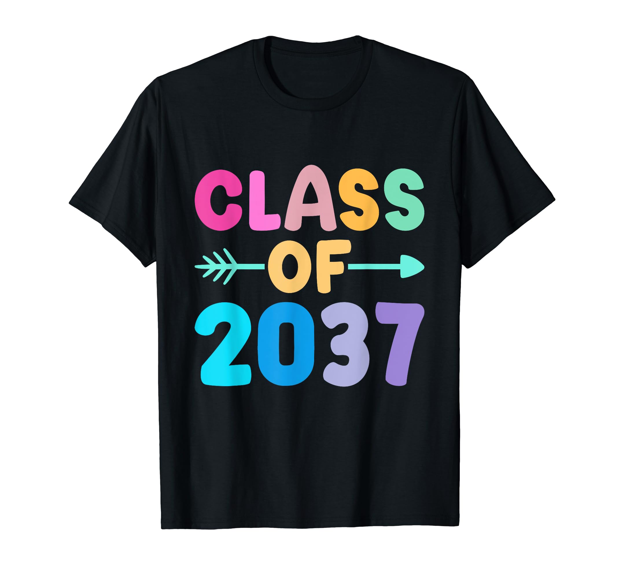 Class of 2037 grow with me kindergarten to graduate T-Shirt - Walmart.com