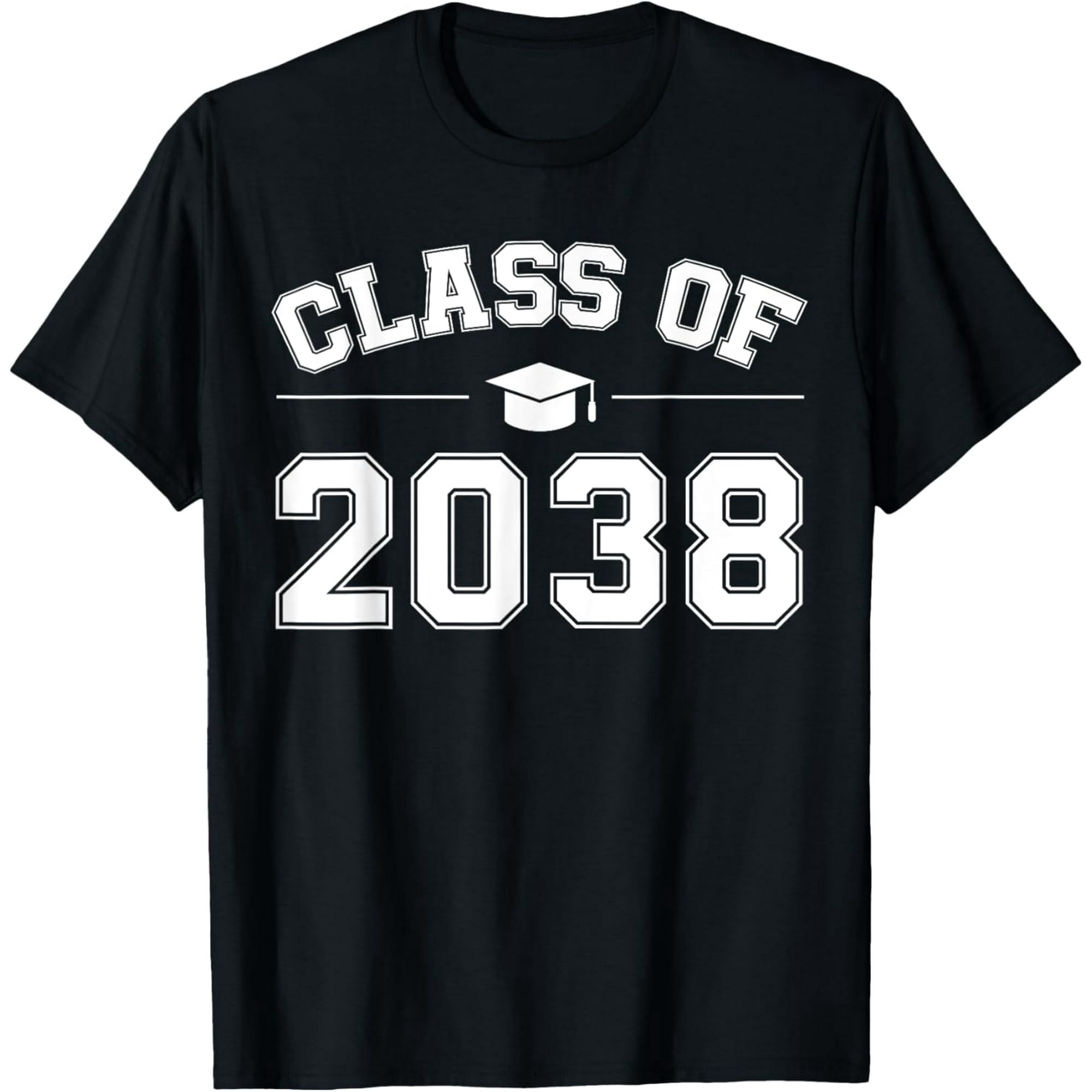 Class of 2038 Grow With Me First Day of School Graduation Men T-Shirt ...