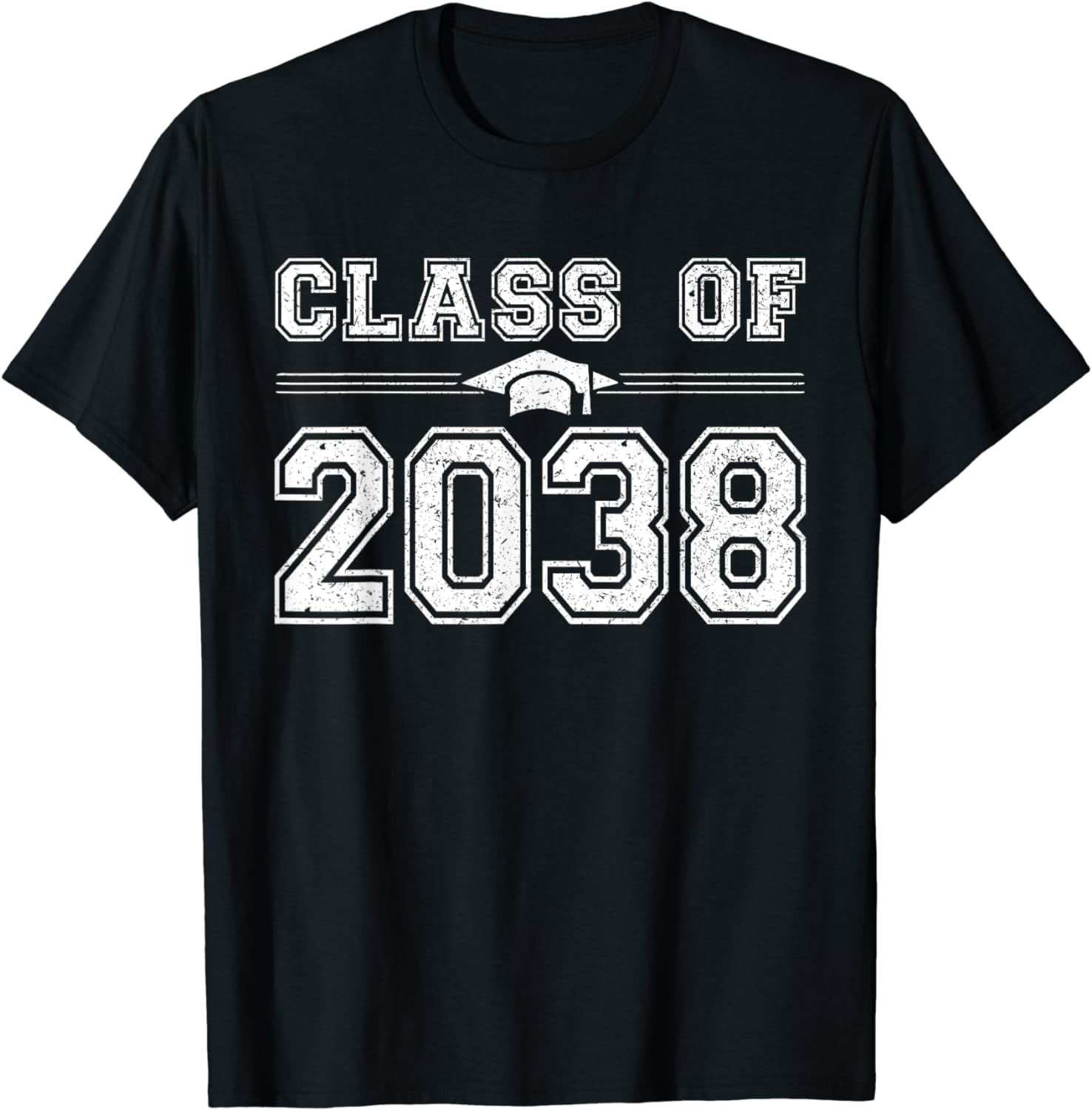 Class of 2038 Grow With Me Graduate 2038 First Day of School T-Shirt ...