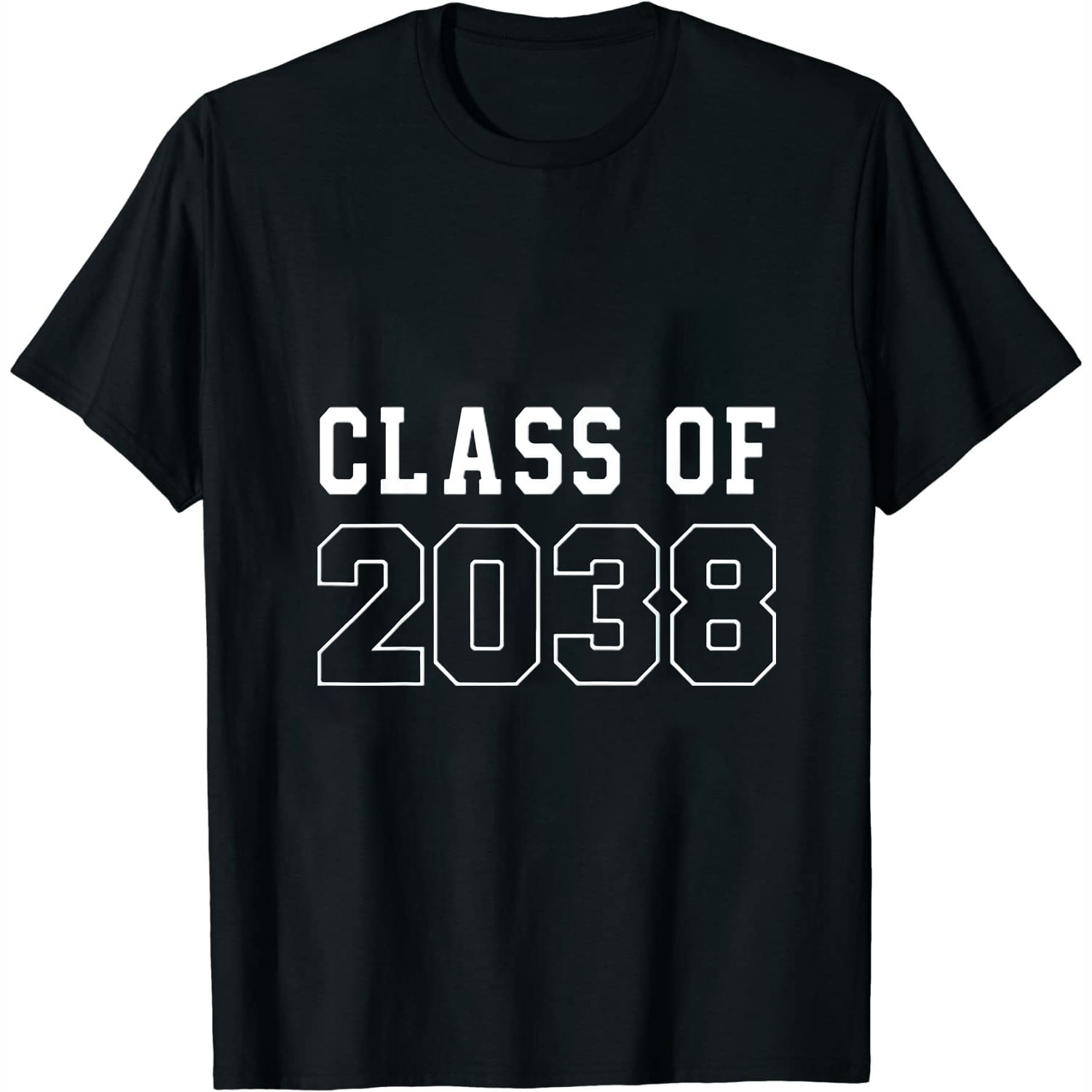 Class of 2038 Grow With Me Handprints K to 12 T-Shirt - Walmart.com