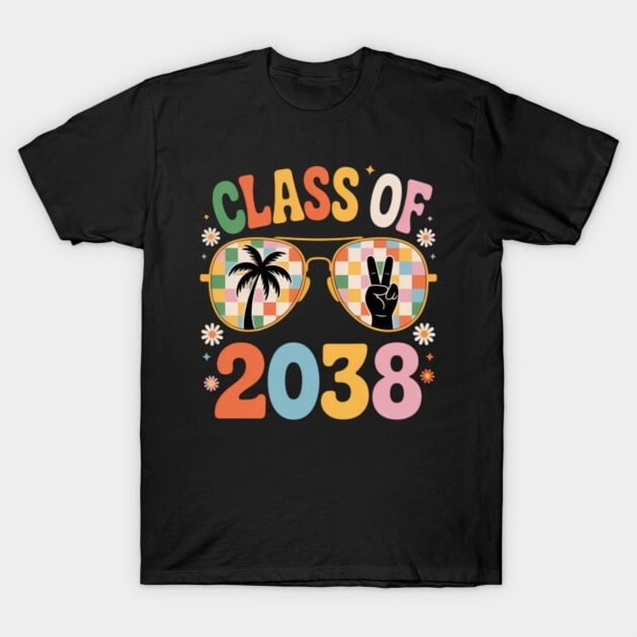 Class of 2038 Grow With Me Kindergarten Graduation, H3335 Unisex T ...
