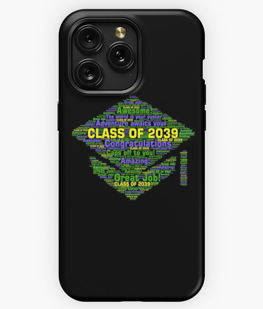 Class of 2039 Graduation Senior Year G4317 Phone Case for iPhone17 16 ...