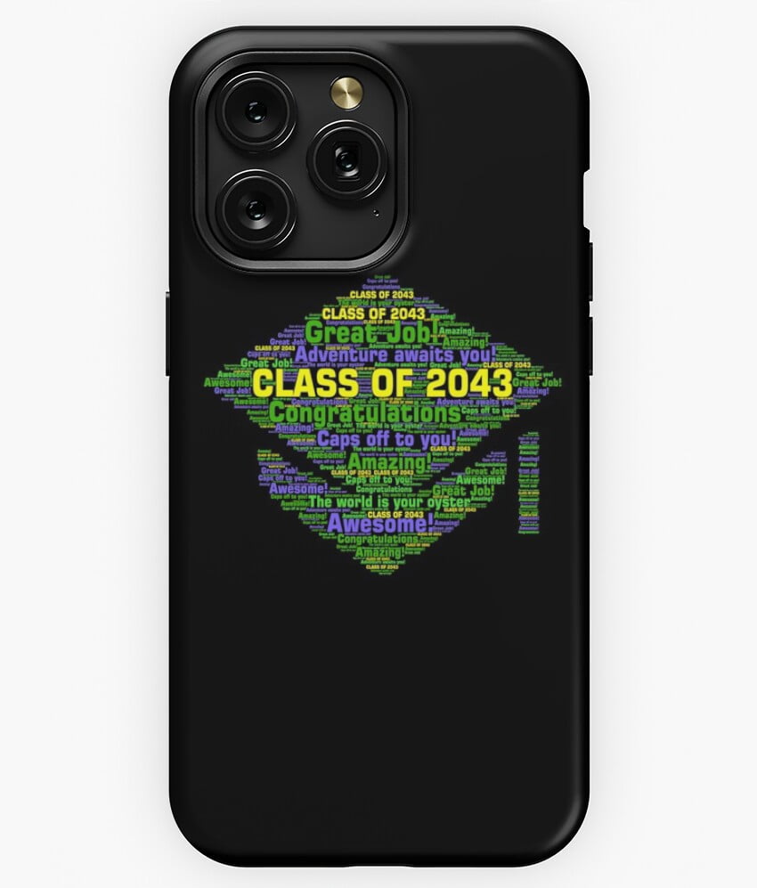 Class of 2043 Future Graduation Year G4453 Phone Case for iPhone17 16 ...