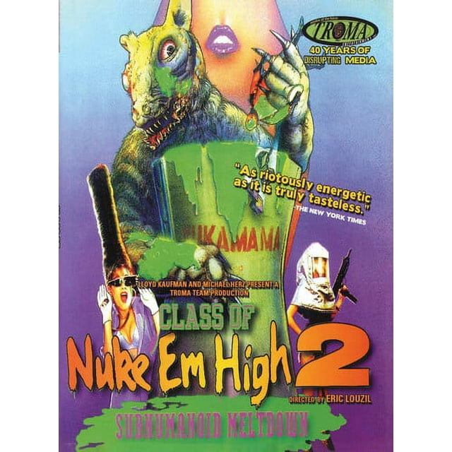 Class of Nuke ’Em High, Part II: Subhumanoid Meltdown (DVD), Troma ...