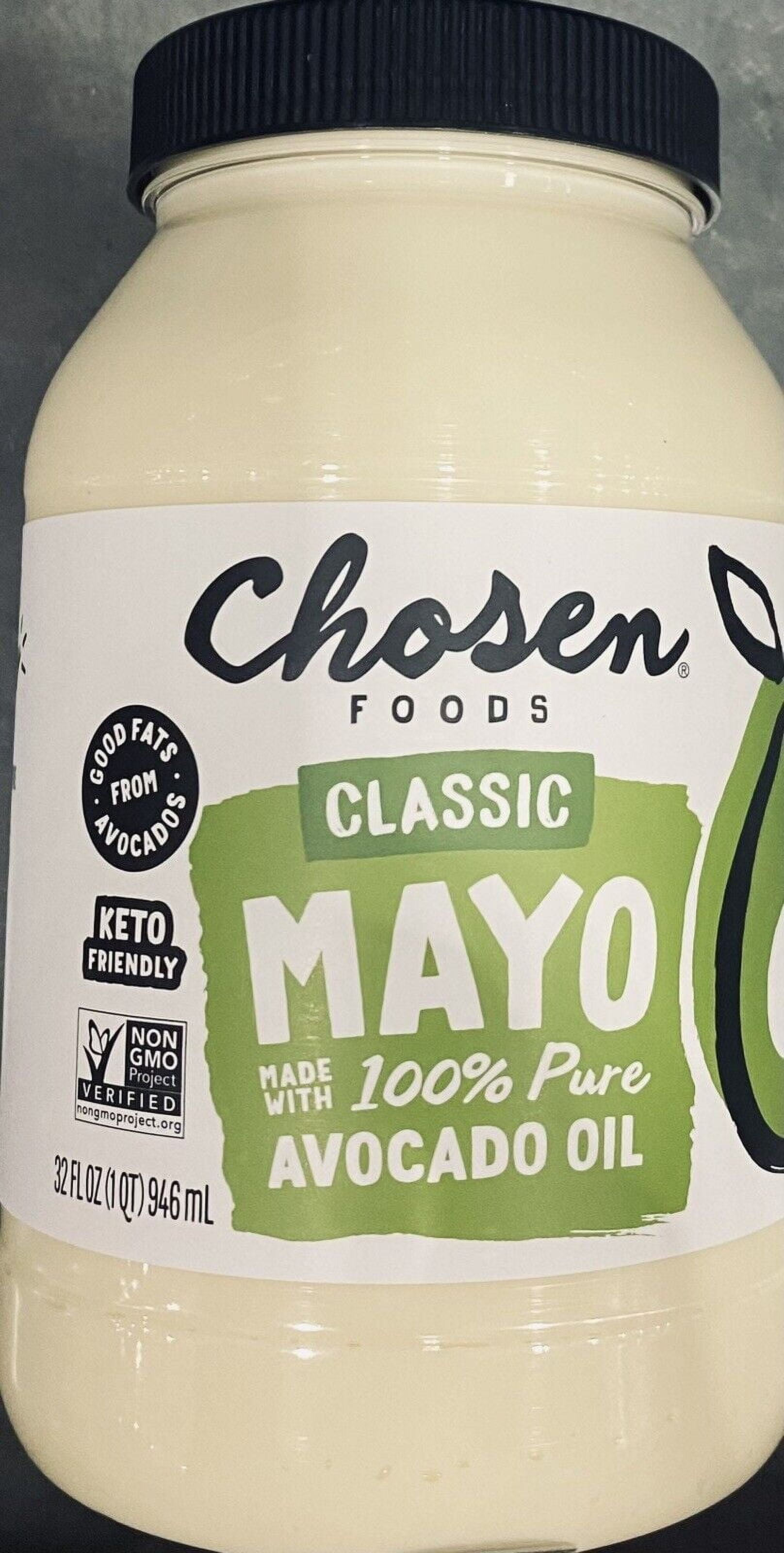 Classic 100% PURE AVOCADO OIL MAYO MAYONNAISE 32 oz Bottle The Vintage ...