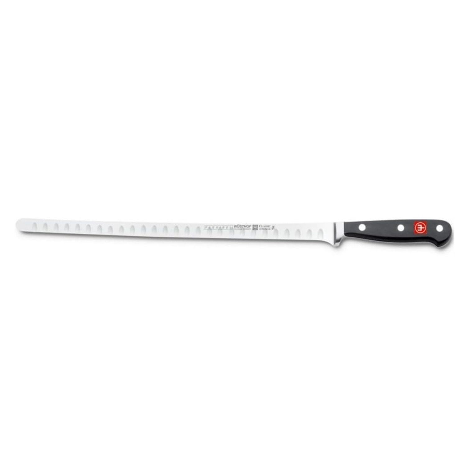 Classic 12 Inch Hallow Edge Salmon Slicer | 12" Narrow Fish Fillet ...