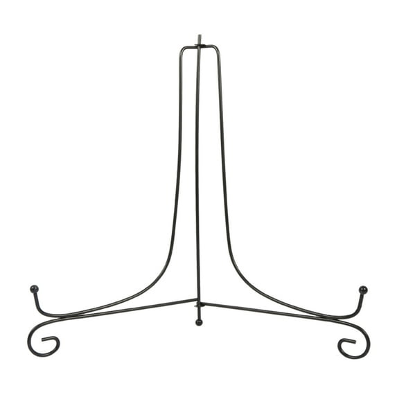 Classic 12-Inch Iron Easel Display Stand with Black Finish, Perfect for ...