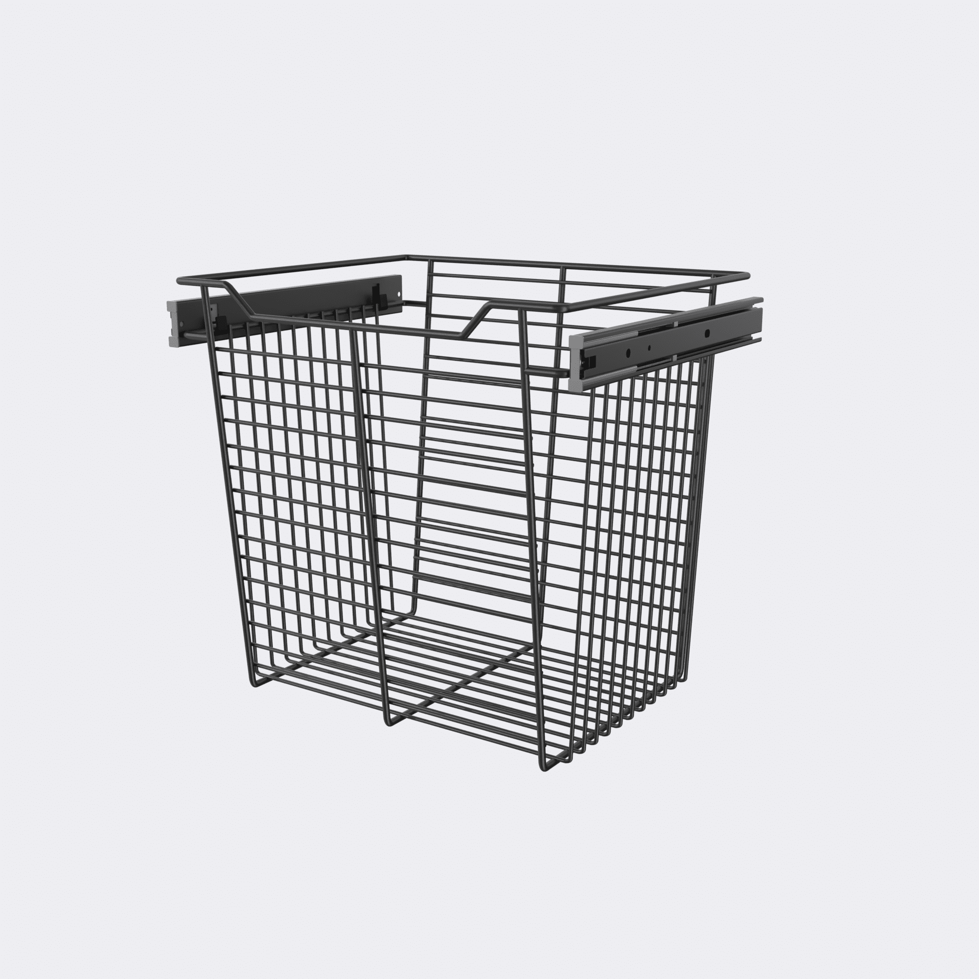 Classic 18" Wire Basket in Matt Black - Tall 15.9" Height - Walmart.com