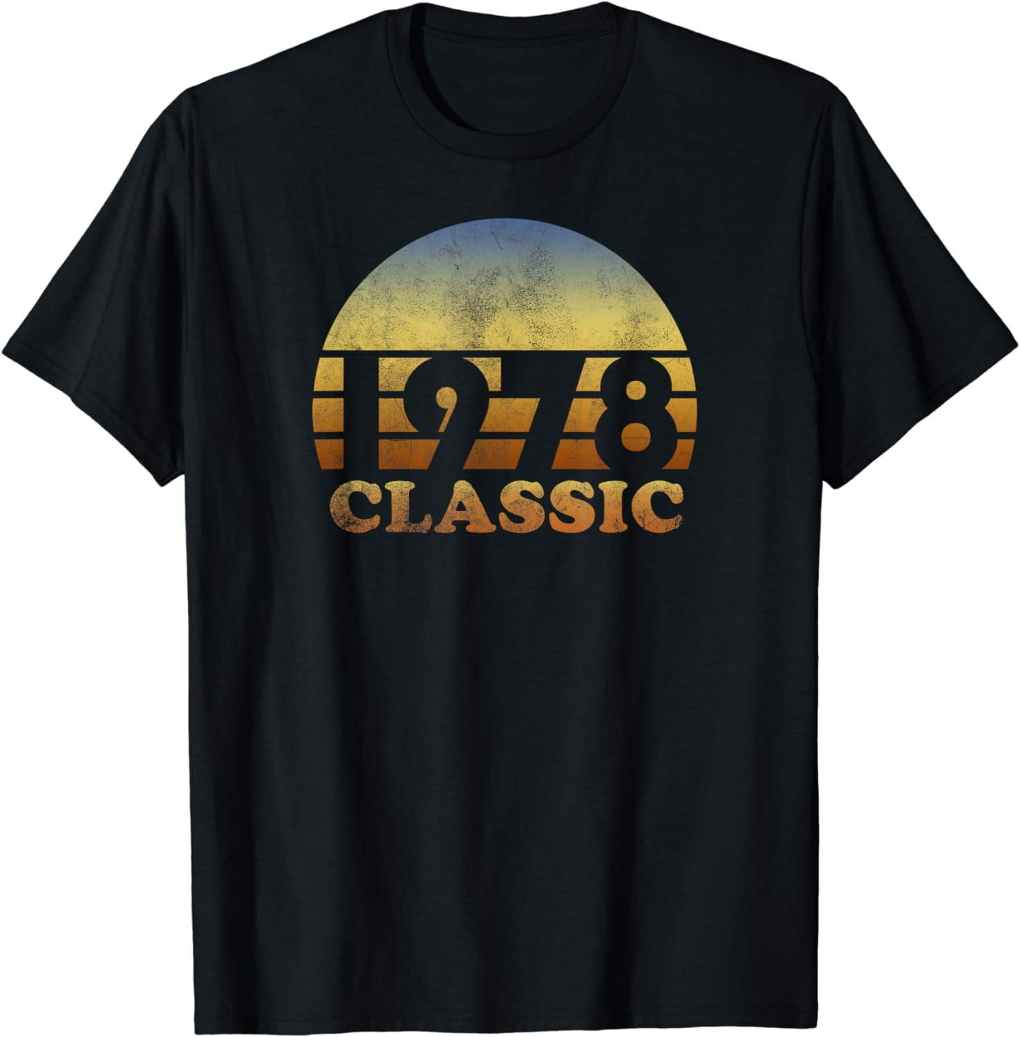 Classic 1978 70s Retro T-Shirt 46th Birthday Gift Men Women T-Shirt ...