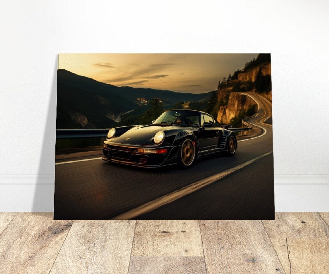 Classic 1986 Porsche 959 Car Porsche Wall Art Print Gift For Car Lovers ...