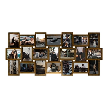 Hello Laura Horizontal Gray 12 Photo Sockets Family Picture Collage ...
