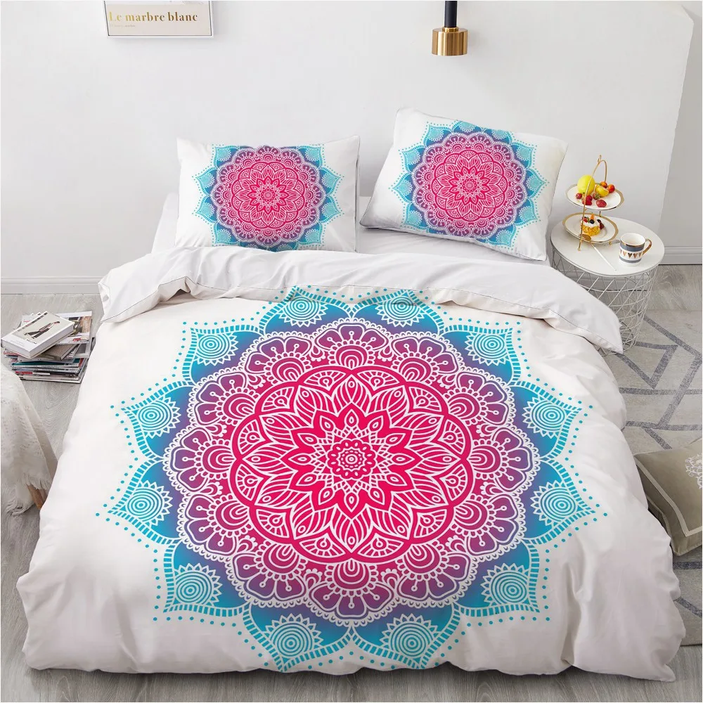 Classic 3D Design Custom Bed Linen Comforter Quilt Cover Bedding Set ...