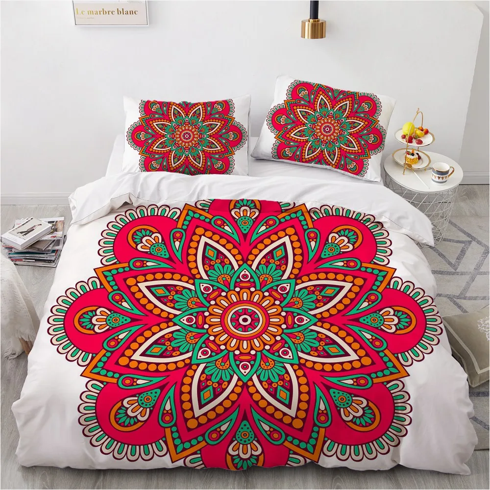 Classic 3D Design Custom Bed Linen Comforter Quilt Cover Bedding Set ...