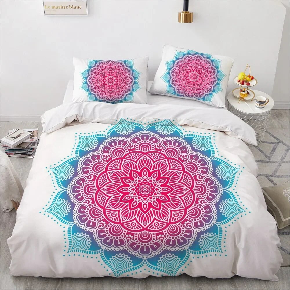 Classic 3D Design Custom Bed Linen Comforter Quilt Cover Bedding Set ...