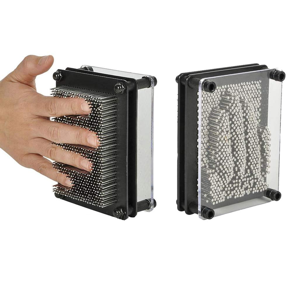 Classic 3D Pin Art Board Game Rectangle Shaped 3.75" x 5" Inches, Pin ...