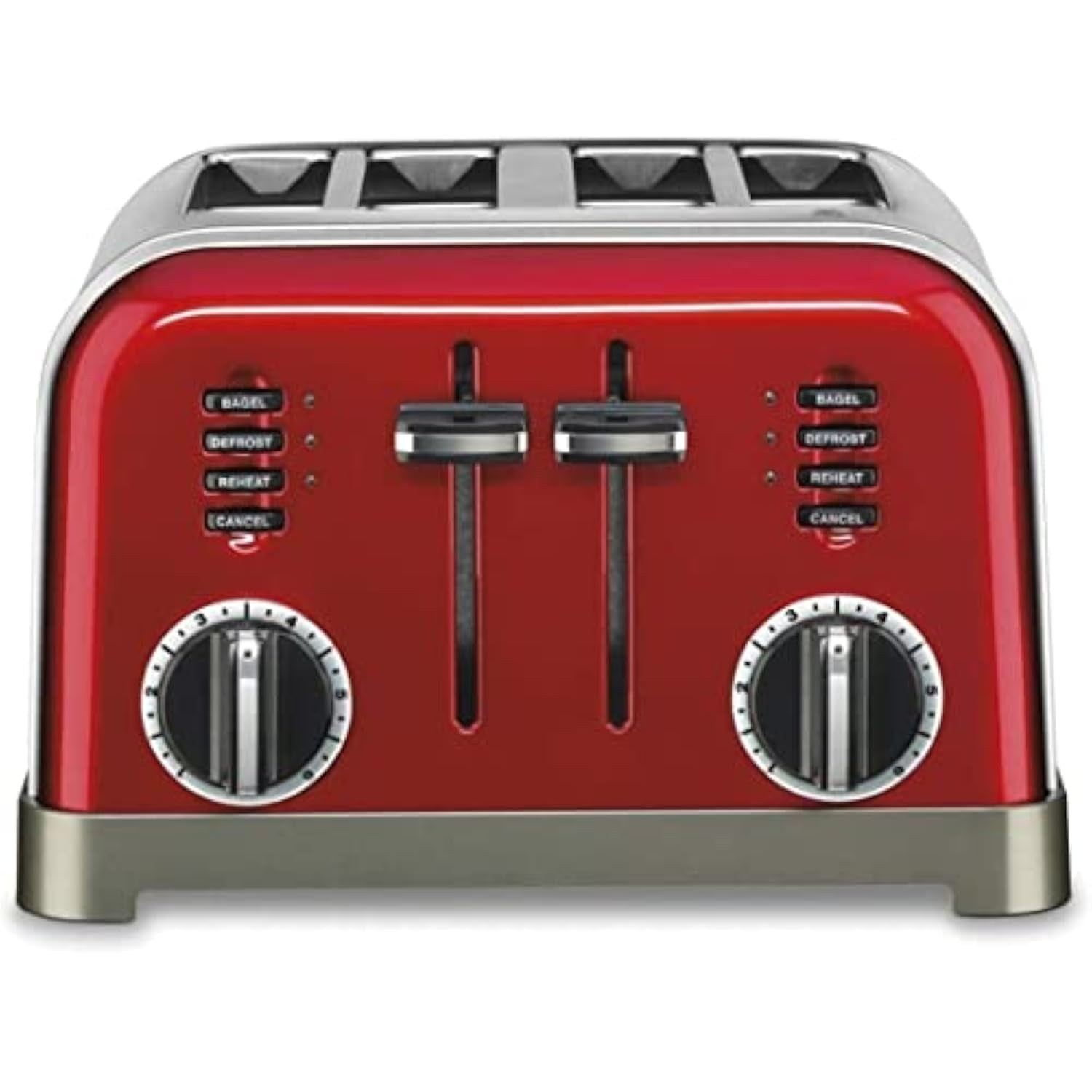 Classic 4-Slice Toaster with Bagel Setting & Wide Slots - Even-Toasting ...