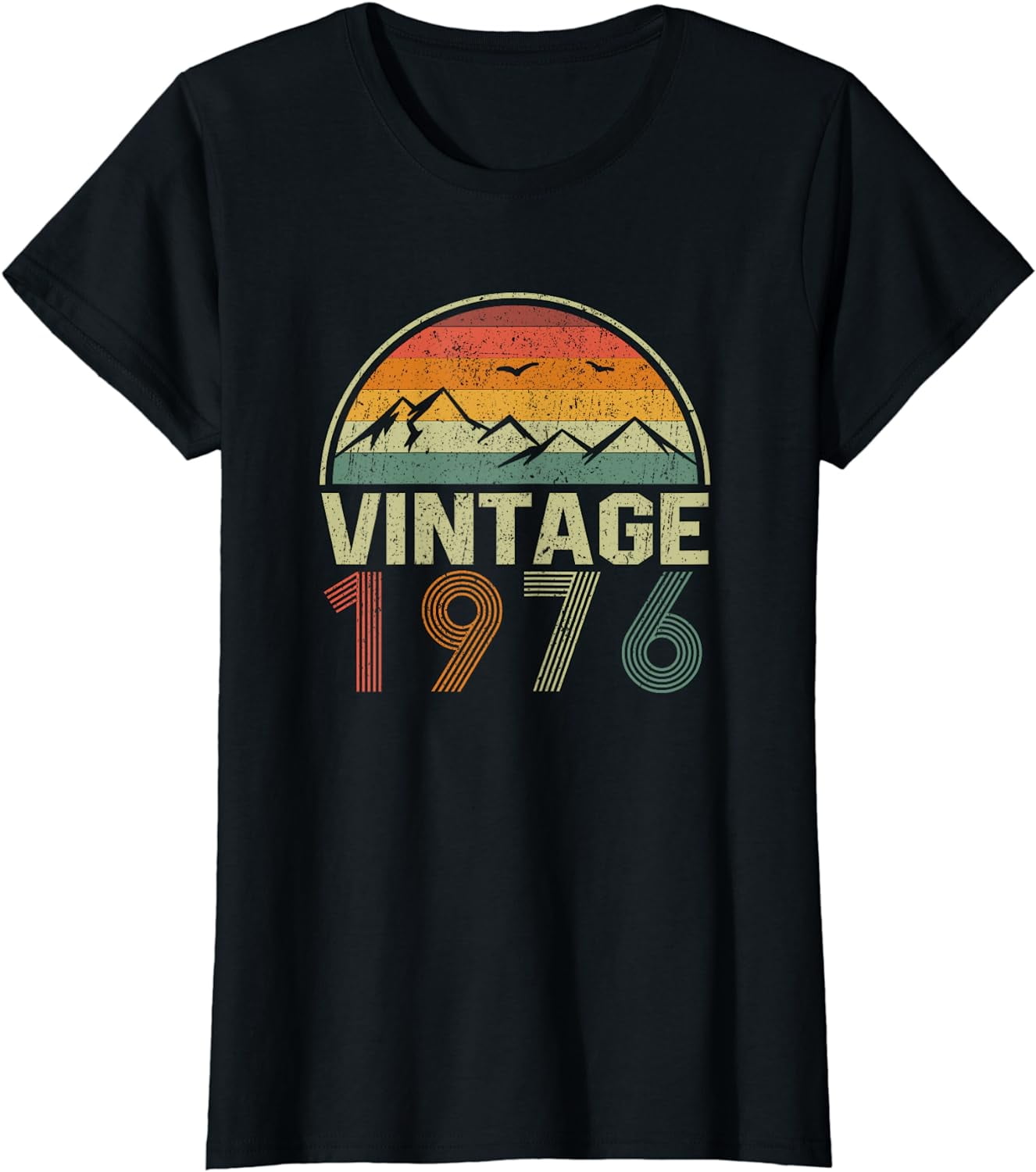 Classic 47th Birthday Gift Idea Vintage 1976 T-Shirt - Walmart.com