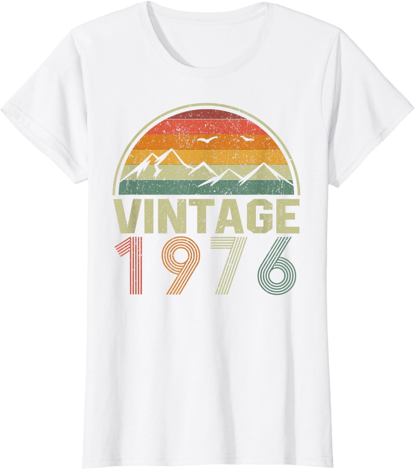 Classic 48th Birthday Gift Idea Vintage 1976 T-Shirt - Walmart.com