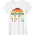 Classic 48th Birthday Gift Idea Vintage 1976 T-Shirt - Walmart.com