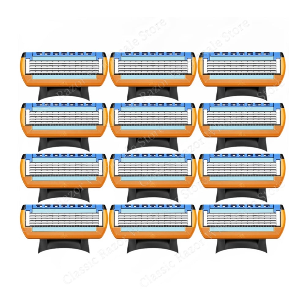 Classic 5-layer Razor Blade Men's Replacement Safety Manual Shaving ...