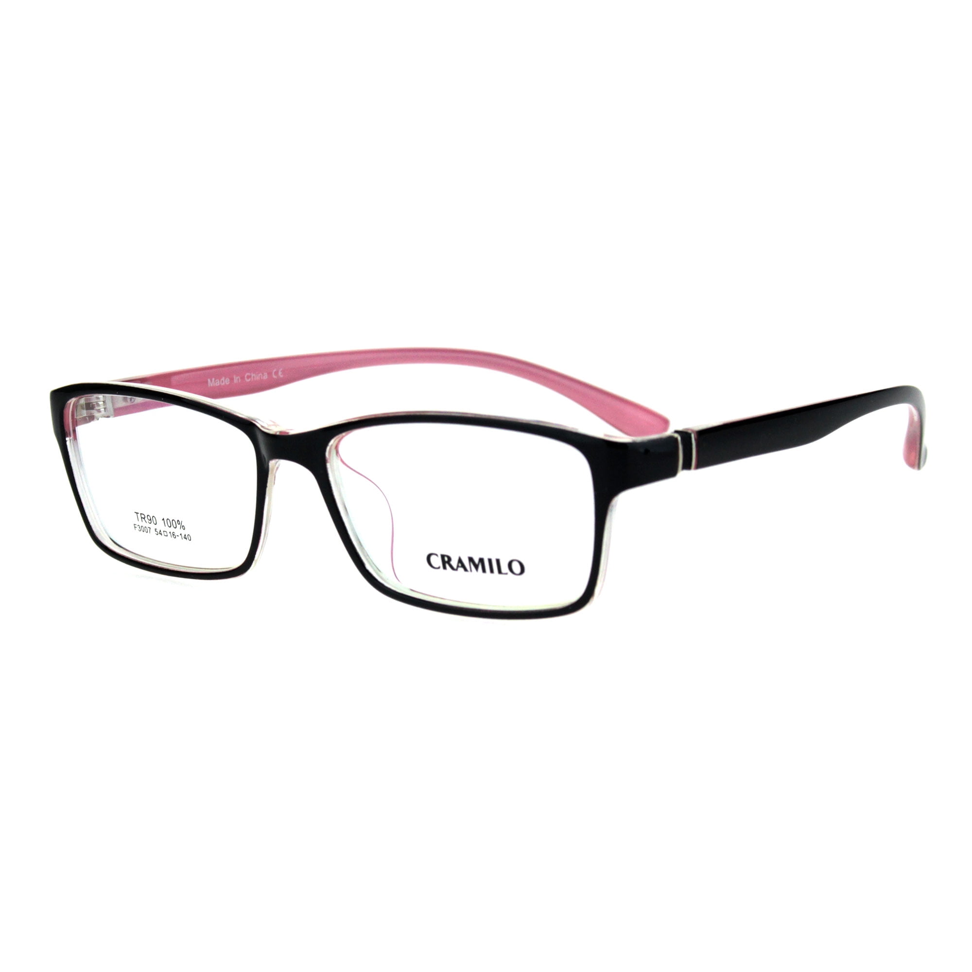 Classic 54mm Narrow Rectangular TR90 Plastic Optical Eyeglasses Frame ...