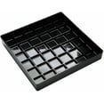 Classic 6" Black Square Drip Tray - Walmart.com